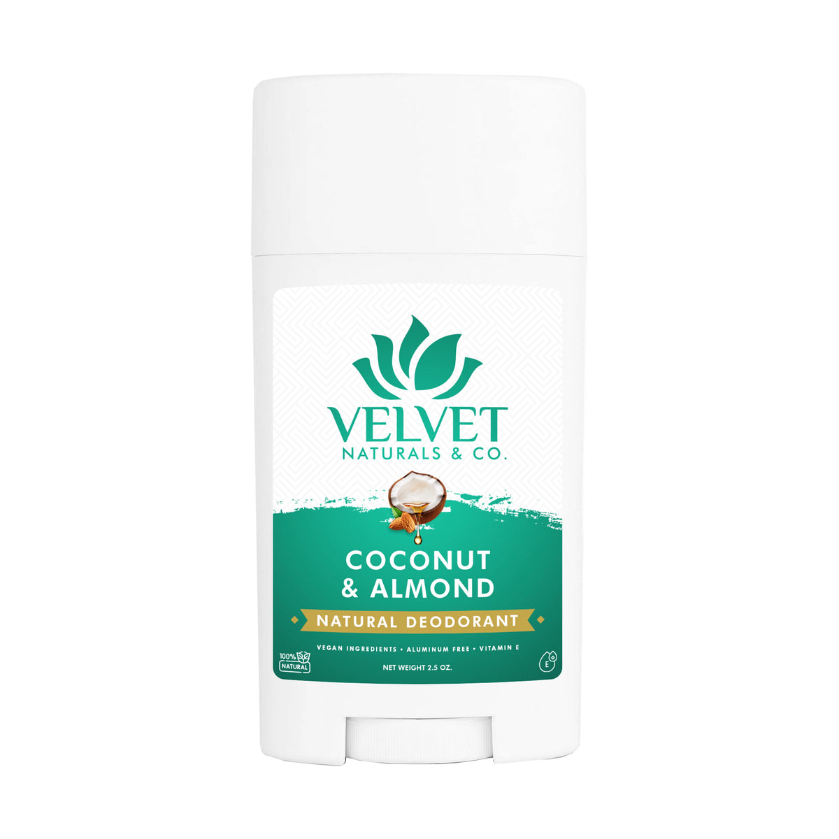 Coconut + Almonds 2.5oz • Natural Deodorant - Velvet Naturals & Co.